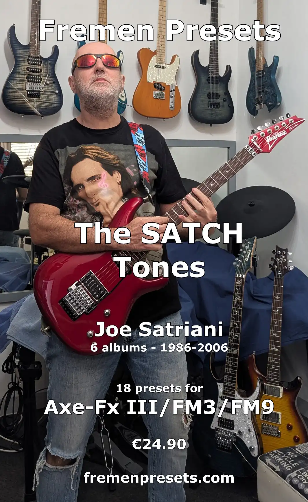 Guitar Heroes Vol 1 - The Satch Tones - Fremen Presets